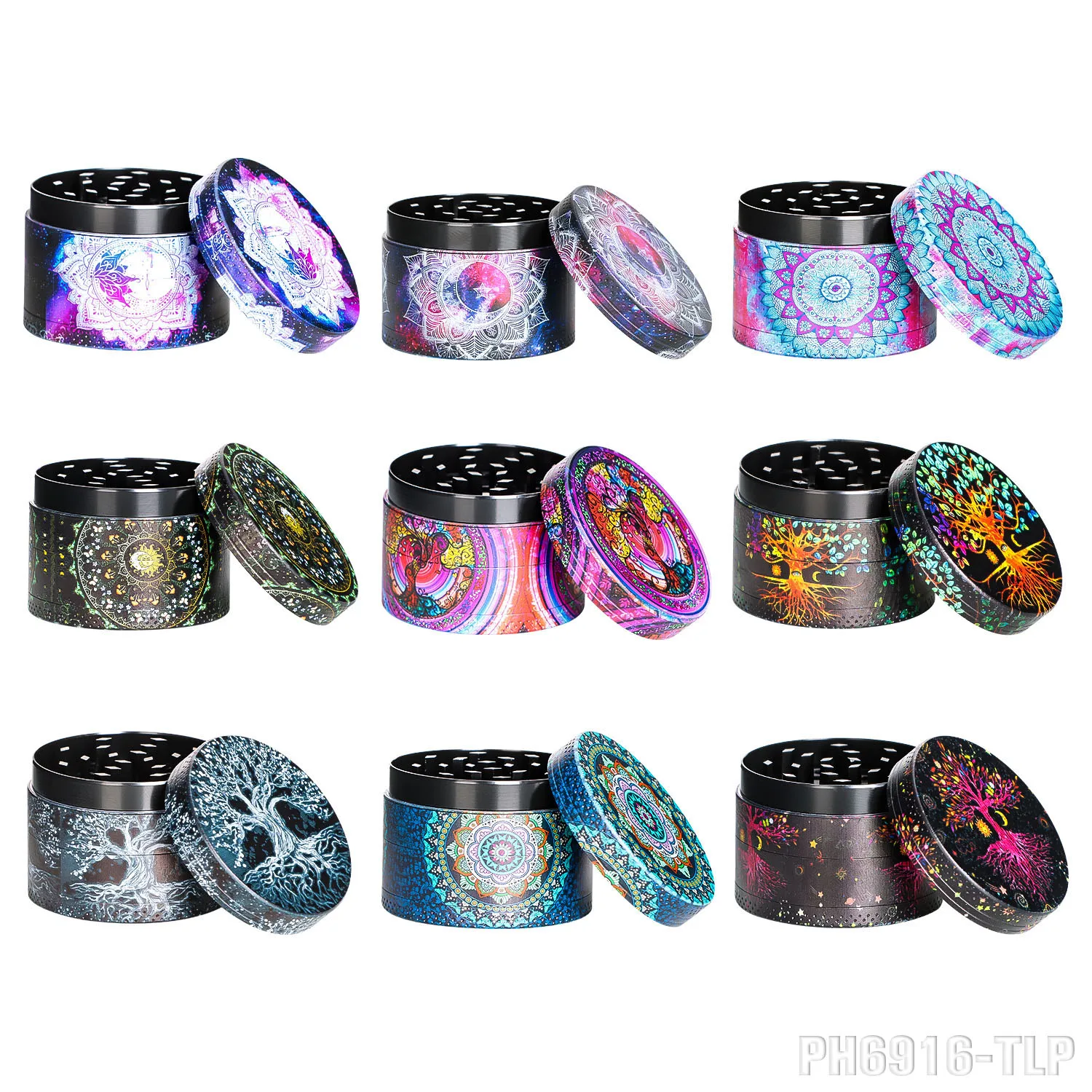 50mm-Herb-Metal-Grinder-Zinc-Alloy-4-Layers-Colourful-Herb-Cigarette ...