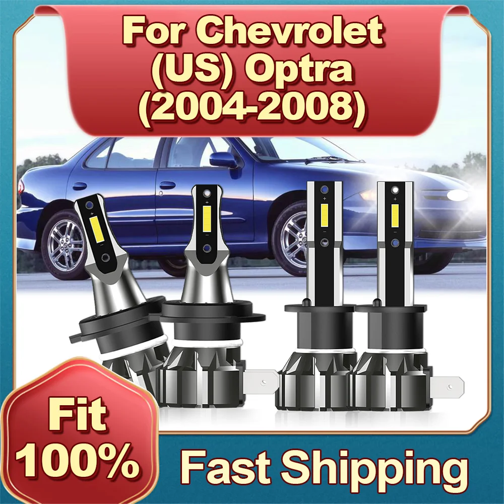 2-4Pcs-LED-Car-Headlight-180W-High-Power-H7-H1-Lights-Plug-N-Play-Bulbs ...