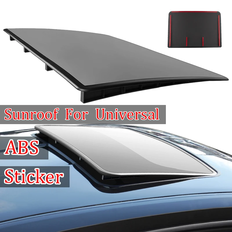 Universal-Black-Car-Decoration-Sunroof-Roof-Cover-Car-Decoration-Car ...