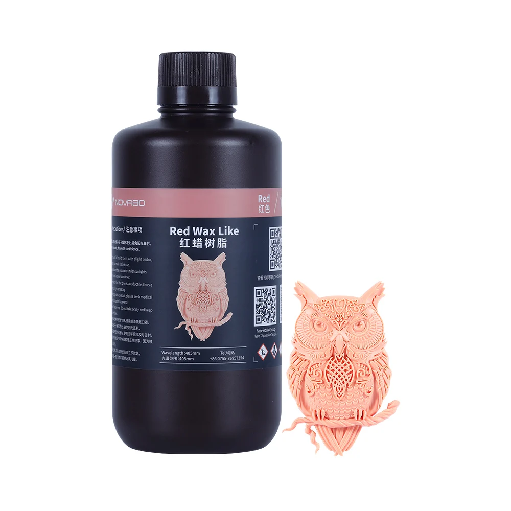 Nova3d Red Wax Resin 3d Printer Uv Resin Impresora 3d Printing High ...