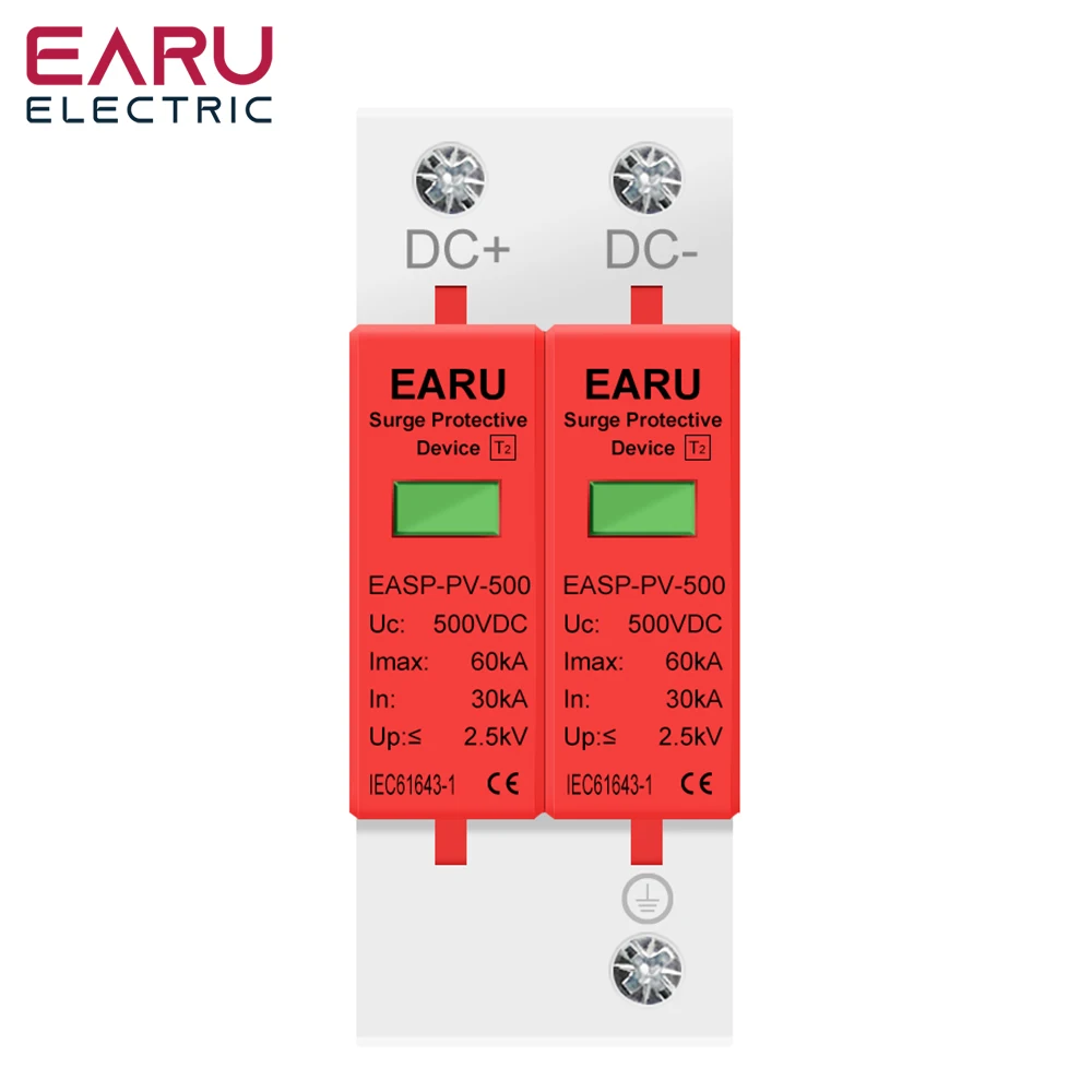 2P-DC-SPD-Surge-Protective-Device-500V-800V-1000V-20KA-30KA-40KA-60KA ...