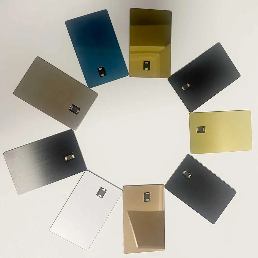 4442-chip-slot-Dual-Interface-NFC-Metal-Credit-Card-With-antenna-build ...