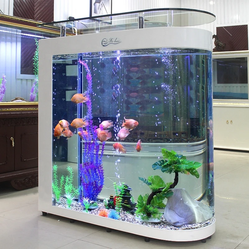 Transparent-large-acrylic-aquariums-table-fish-tank-for-sale-Bullet ...