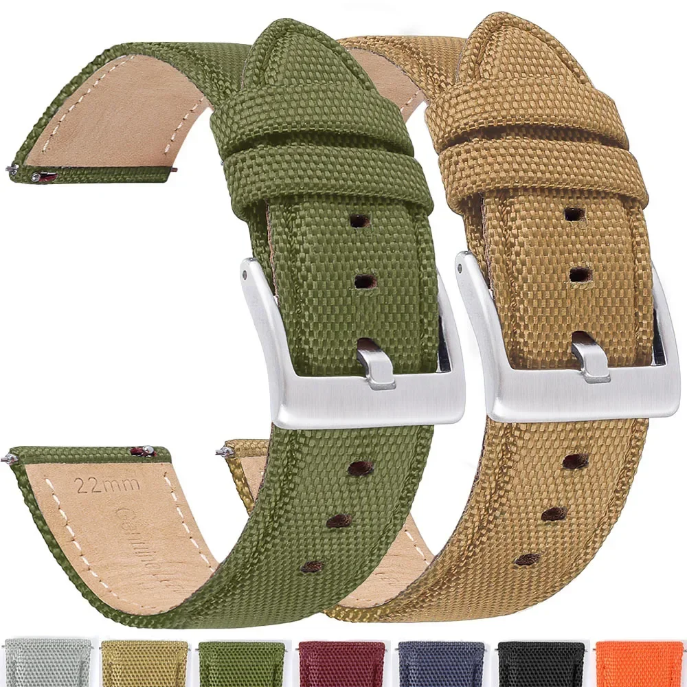Correa-de-reloj-de-nailon-para-hombres-y-mujeres-correa-de-reloj-de ...