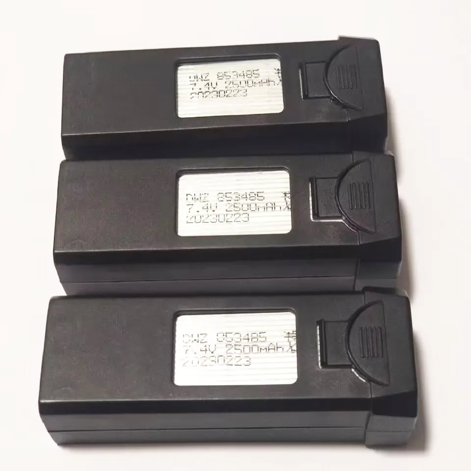 3PCS-7-4V-2500mAh-Battery-for-JJRC-X25-Drone-Lithium-Battery ...
