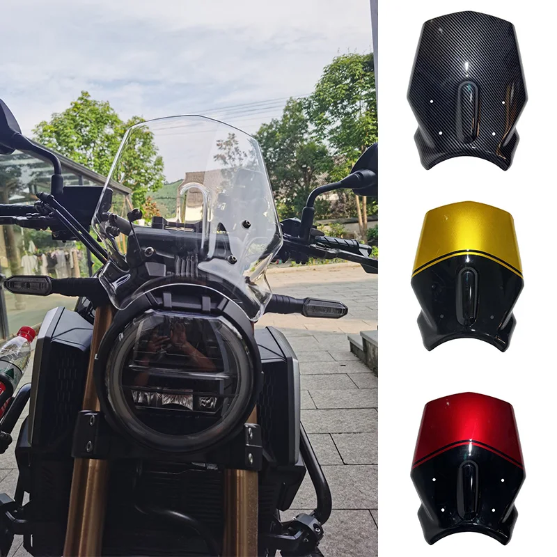 Motorcycle-Accessories-Windshield-Modified-Front-Windshield-Heightened ...