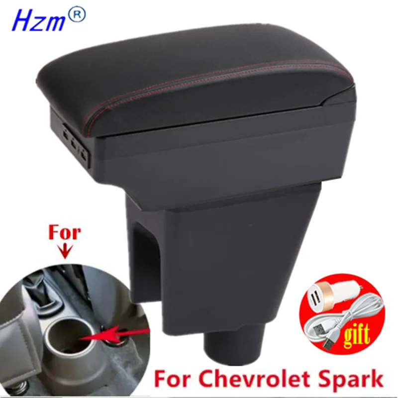 For-Chevrolet-Spark-Armrest-Box-For-Chevrolet-Spark-3-III-Aveo-Car ...