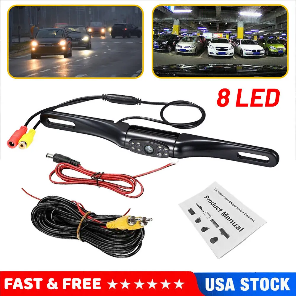 HD-Parking-Camera-Wide-170-Waterproof-Night-Vision-Car-Rear-View ...