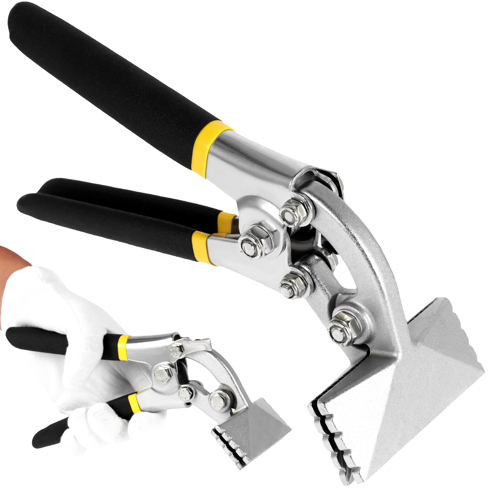 Sheet-Metal-Bender-Plier-Hand-Seamer-3inch-Straight-Jaw-Sheet-Metal ...