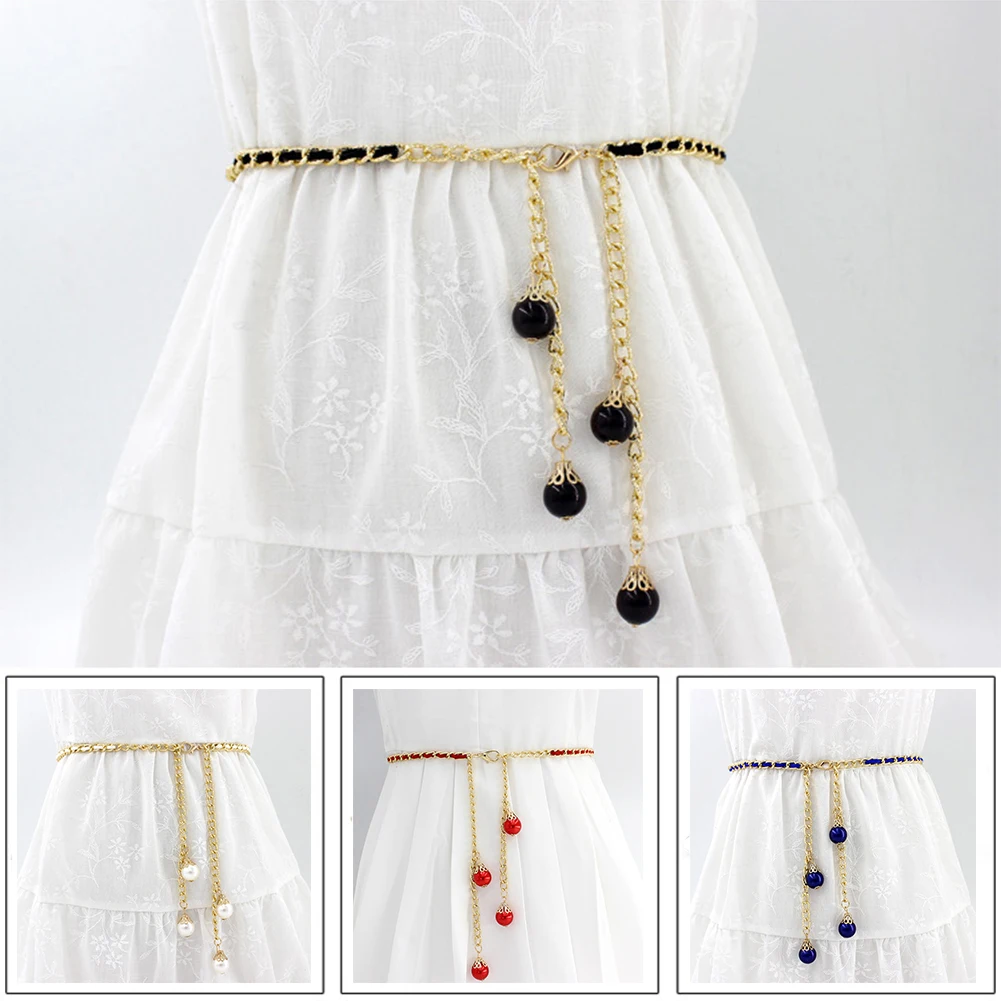 High Waist Gold Silver Belts For Women Fashion Waistbands All-match ...