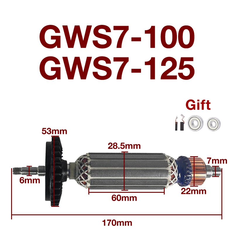 AC220-240V-Armature-Stator-Replacement-Accessories-for-Bosch-GWS7-100 ...