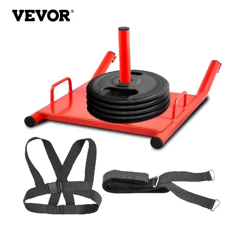 Vevor Weight Sled Push Pull Heavy Sled Drag Fitness Hd Power Speed ...