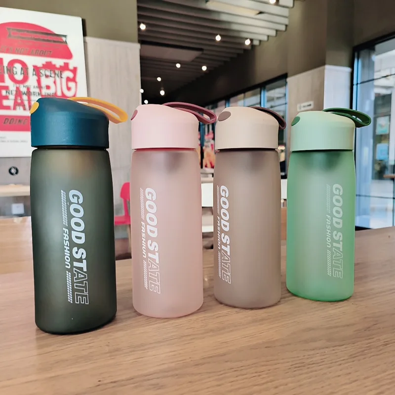 580ml-650ml-Plastic-Drinking-Glasses-Sport-Portable-Cup-Water-Bottles-for-Girls-Students-Simple ...