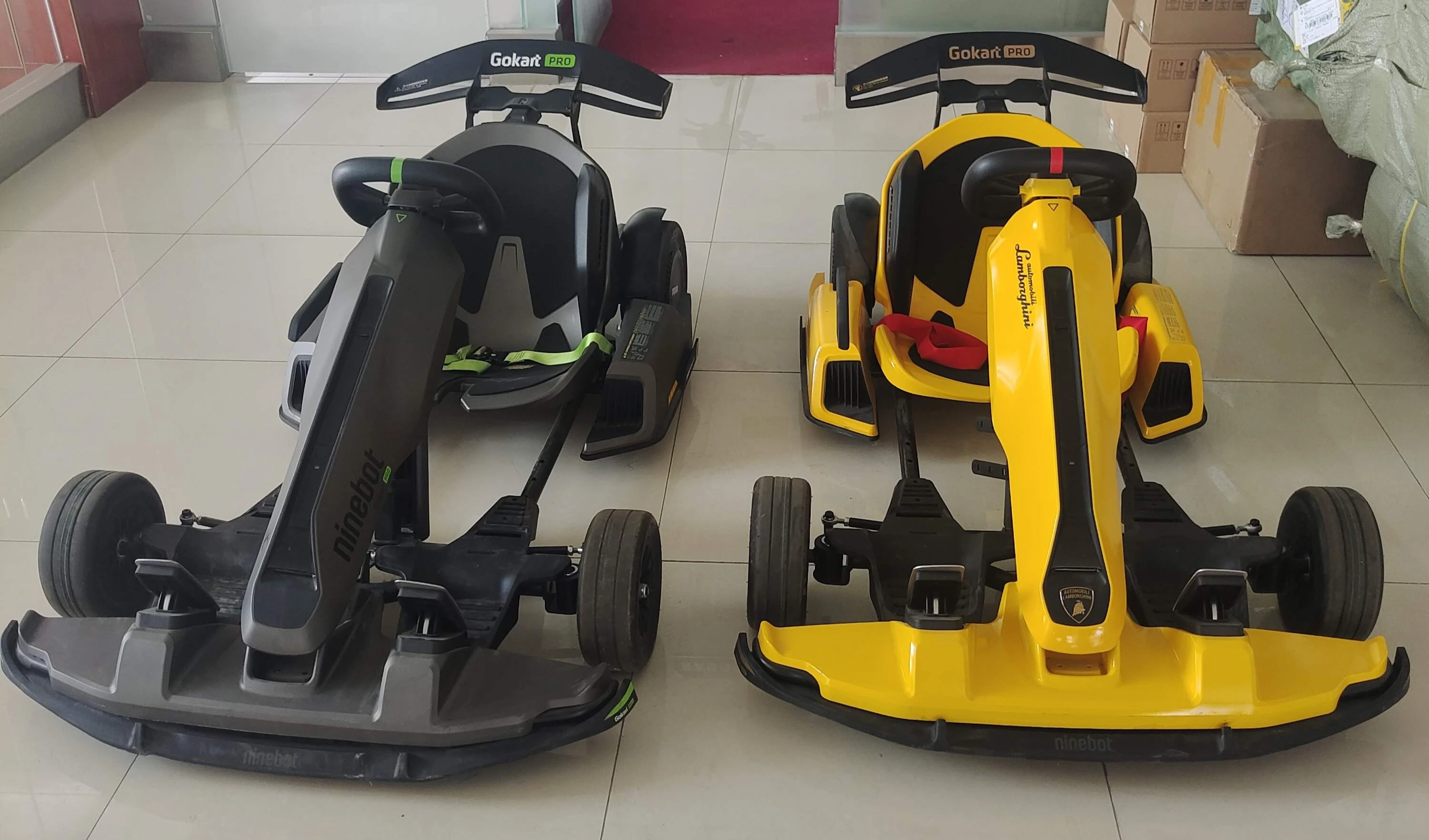 Ninebot Gokart Pro Electric And Lamborghini Go Kart Kit
