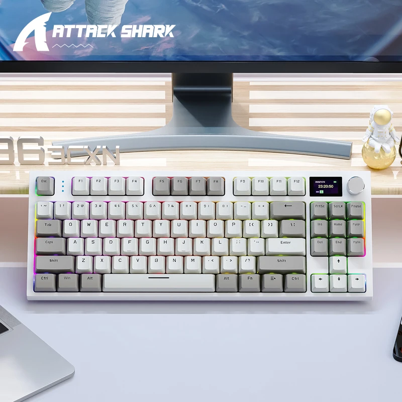 AttackShark-K86-Wireless-Mechanical-Keyboard-with-Smart-Color-Screen ...
