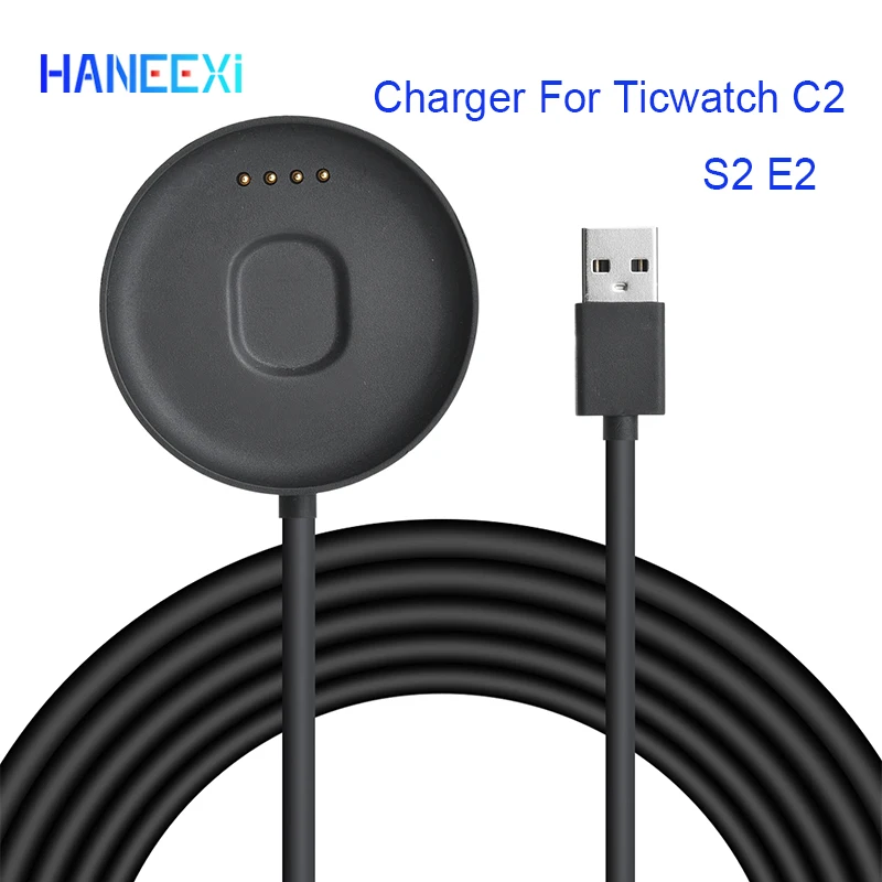 Cable de carga de adsorción magnética USB para Ticwatch C2 s2 e2 ...