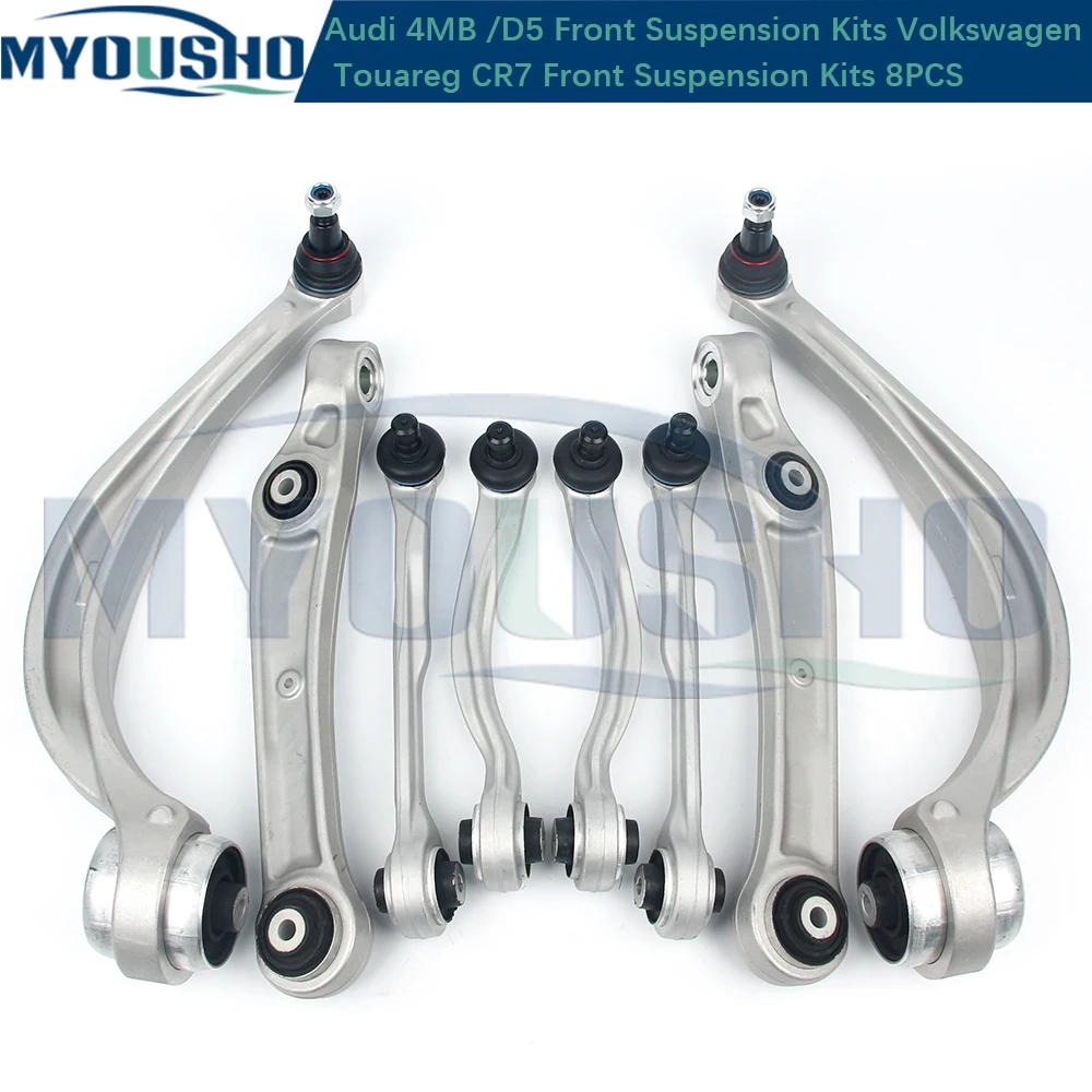 Myosho-8pcs-For-Audi-Q7-4MB-Q8-4MN-A8-D5-Touareg-CR7-Front-Upper ...