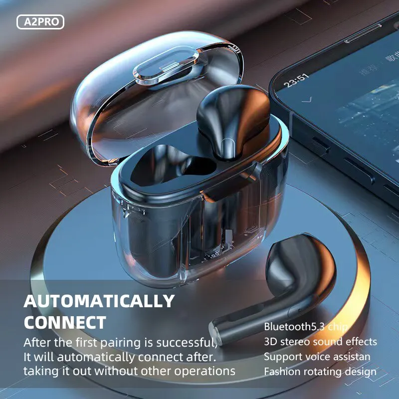 Fones-de-ouvido-Bluetooth-sem-fio-verdadeiro-A2PRO-5-3-Chip-Stereo-Efeito-sonoro-Earbuds ...