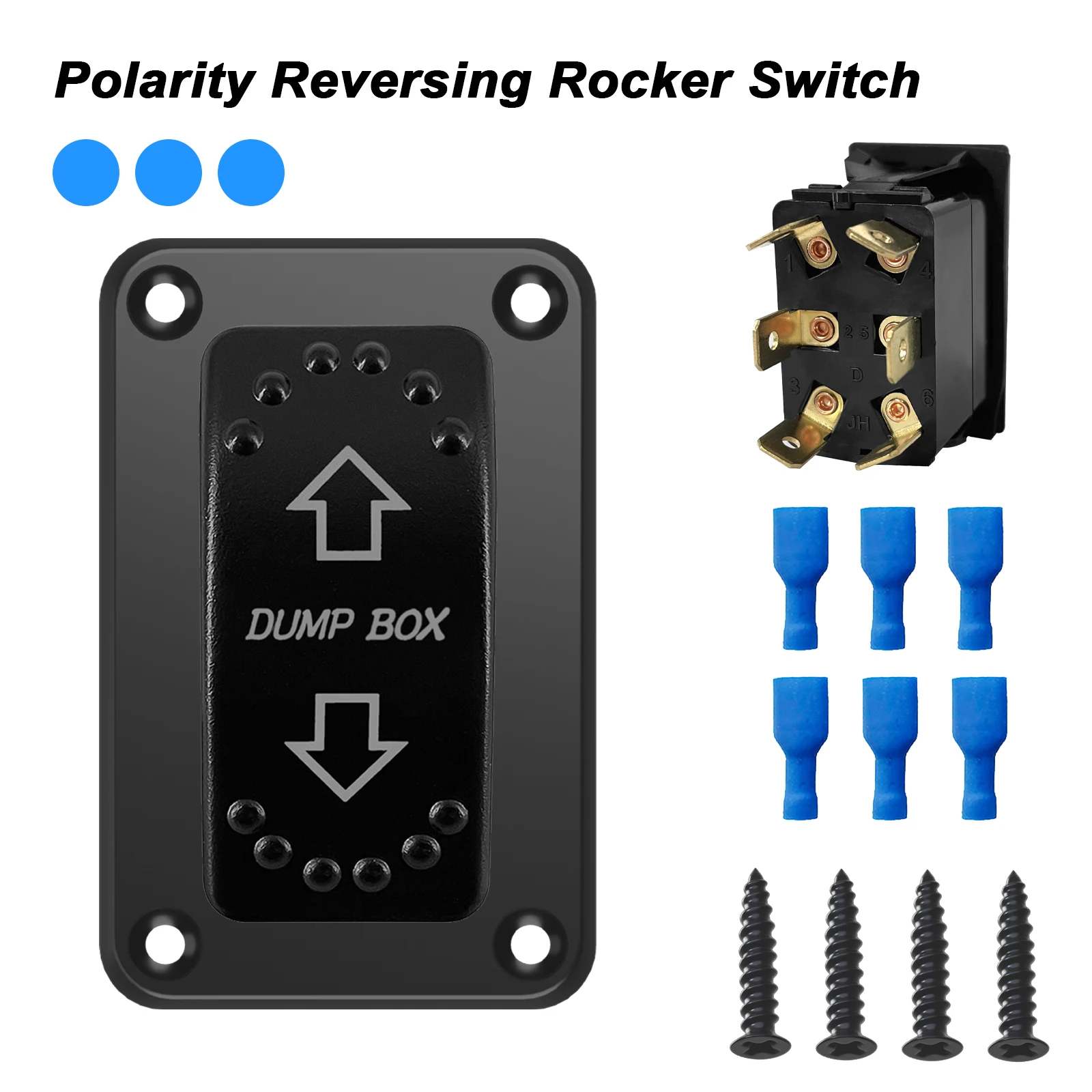 Reverse-Polarity-Momentary-Switch-Panel-12V-Blue-Led-Light-Bar-DUMP-BOX ...