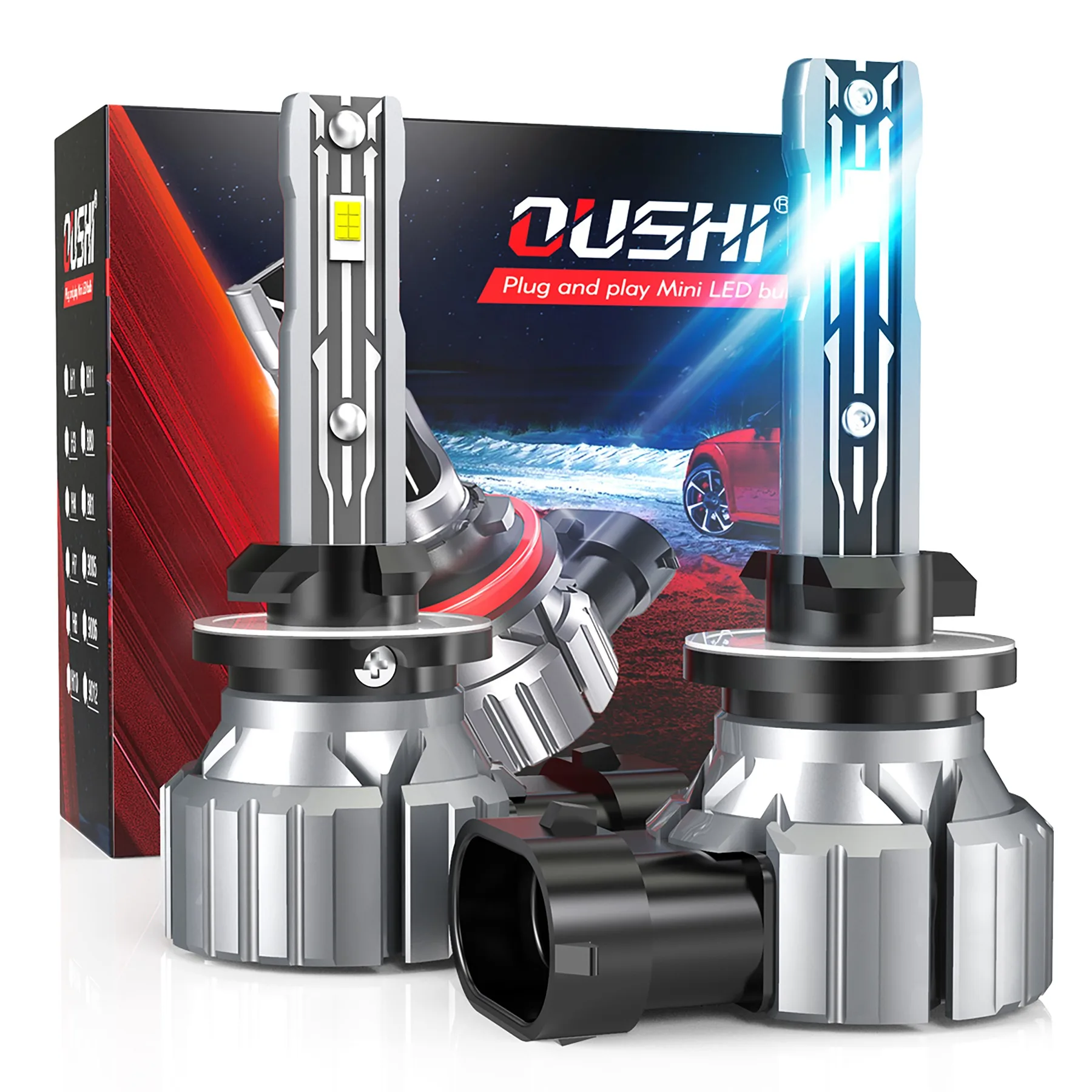 1-Set-Canbus-H27-881-LED-Headlight-H27W-H27W-2-H27W2-Car-Fog-Light ...