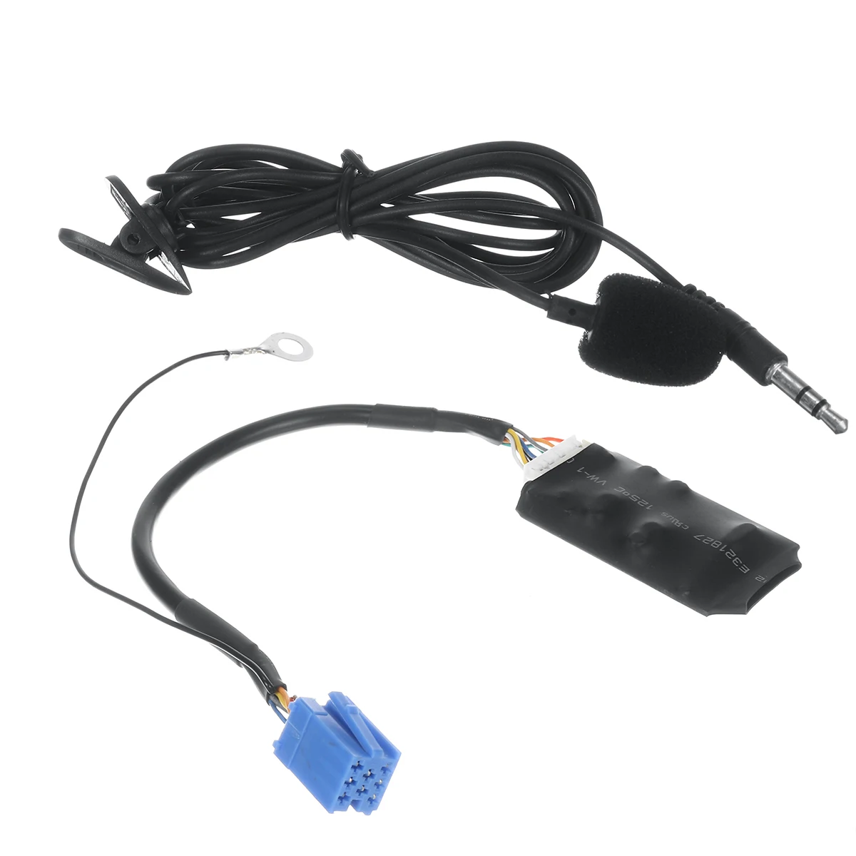 Car Bluetooth Radio Adapter AUX Cable Handfree Microphone Wireless ...