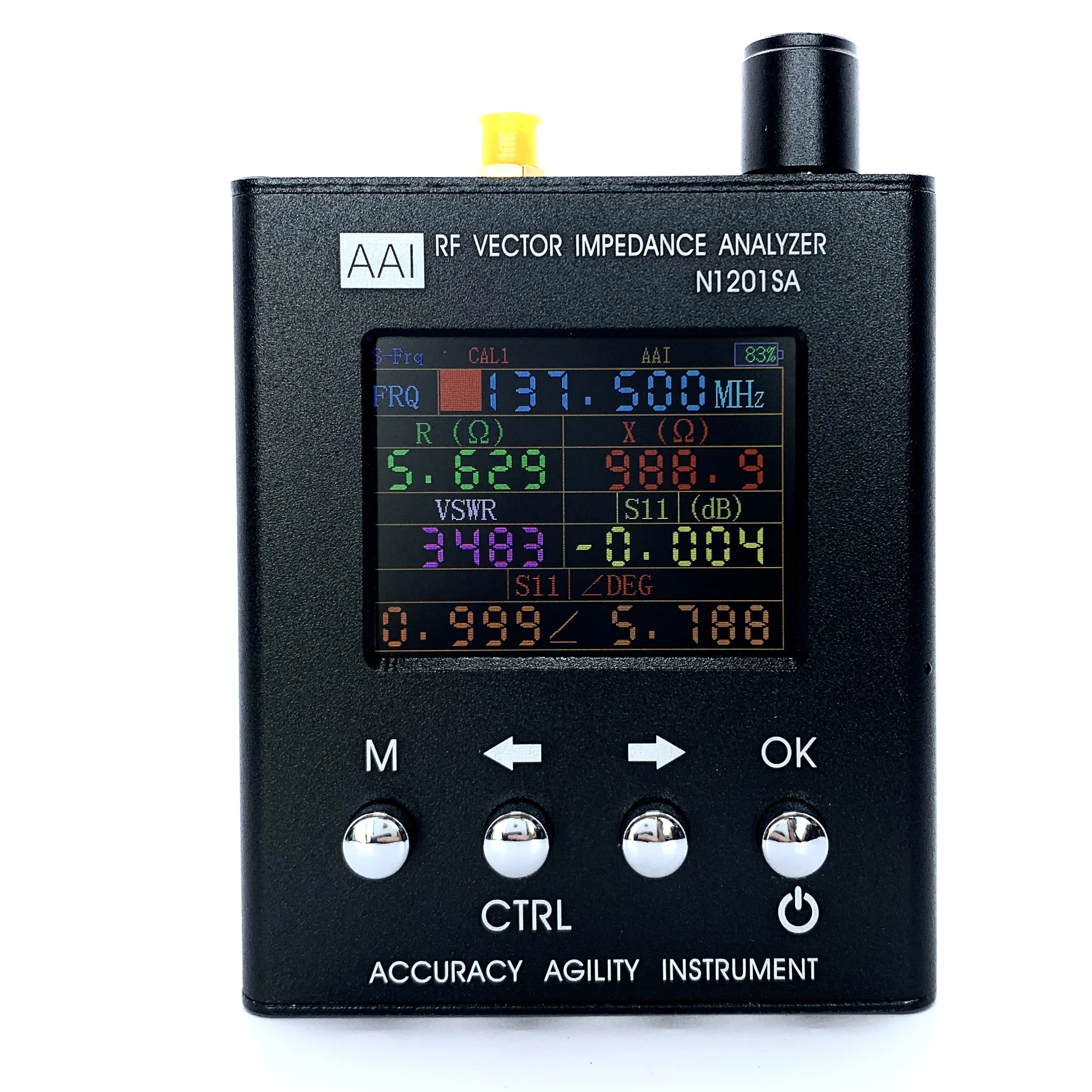 Original AAI Accuracy Agility Instrument N1201SA 140MHz - 2.7GHz UV RF ...
