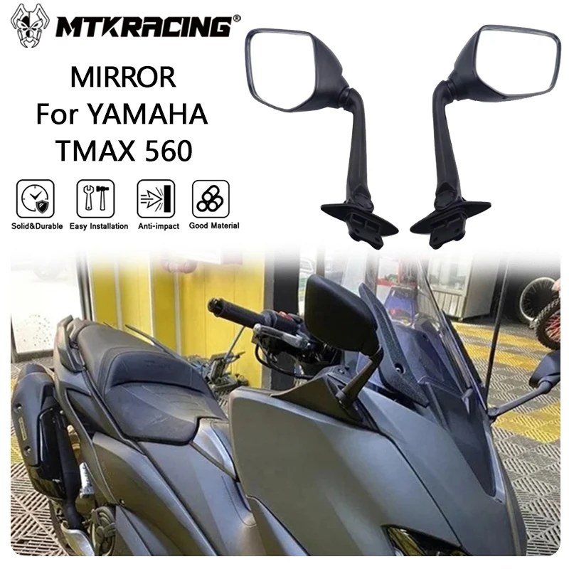 MTKRACING-MIRROR-For-YAMAHA-TMAX-560-2017-2021-Motorcycle-Mirror-Rear ...