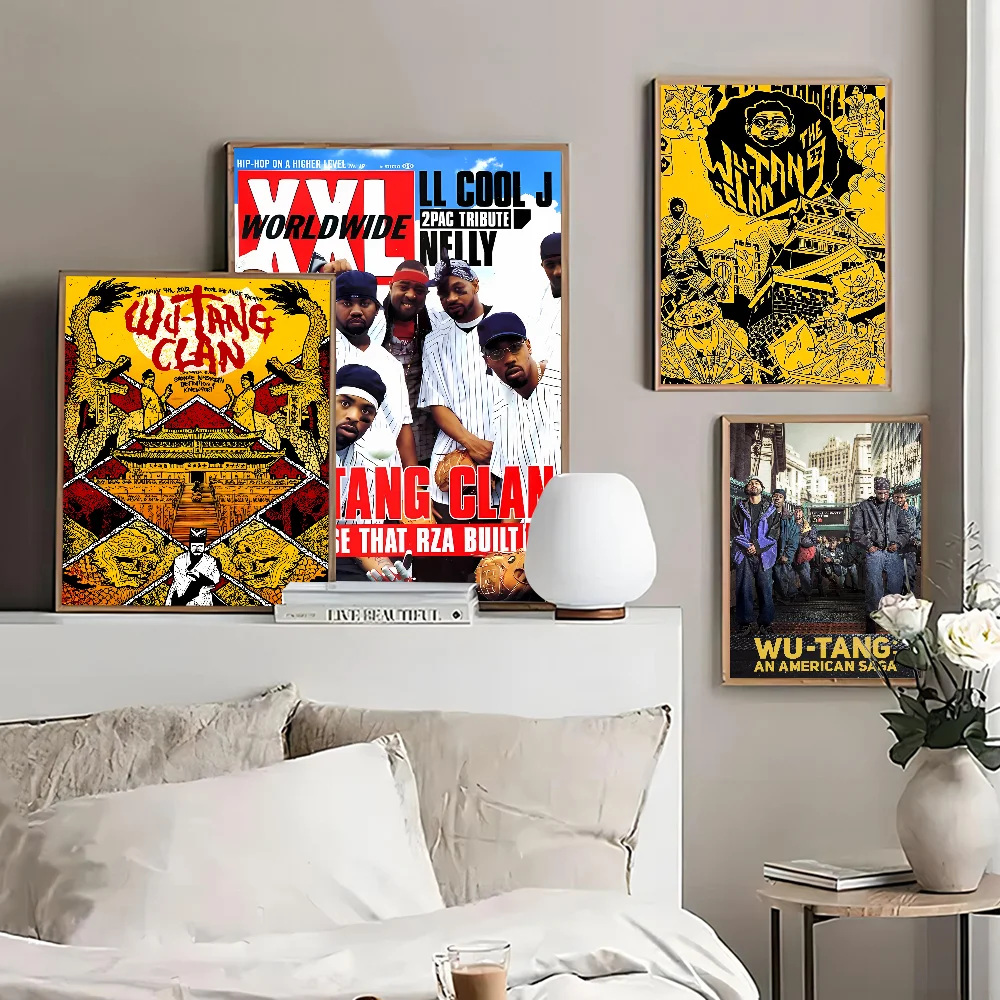 WU-T-TANG-CLAN-Poster-Self-adhesive-Art-Poster-Whitepaper-Prints ...