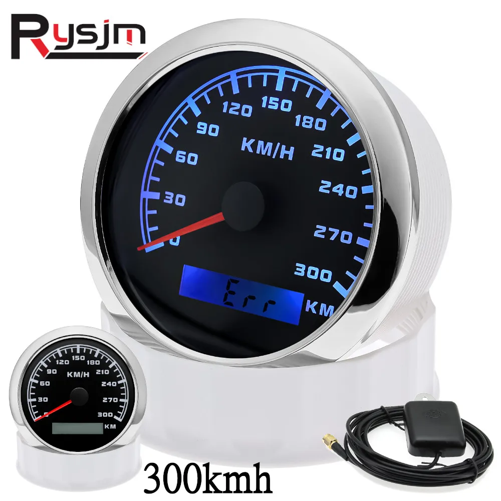 HD-7-Color-Backlight-Waterproof-300KM-H-85MM-GPS-Speedometer-Gauge ...