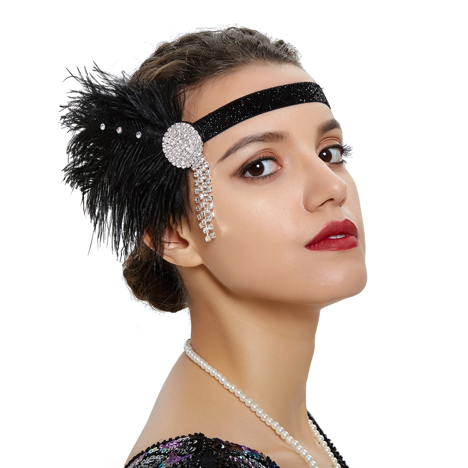 Vintage Flapper Girl Headband