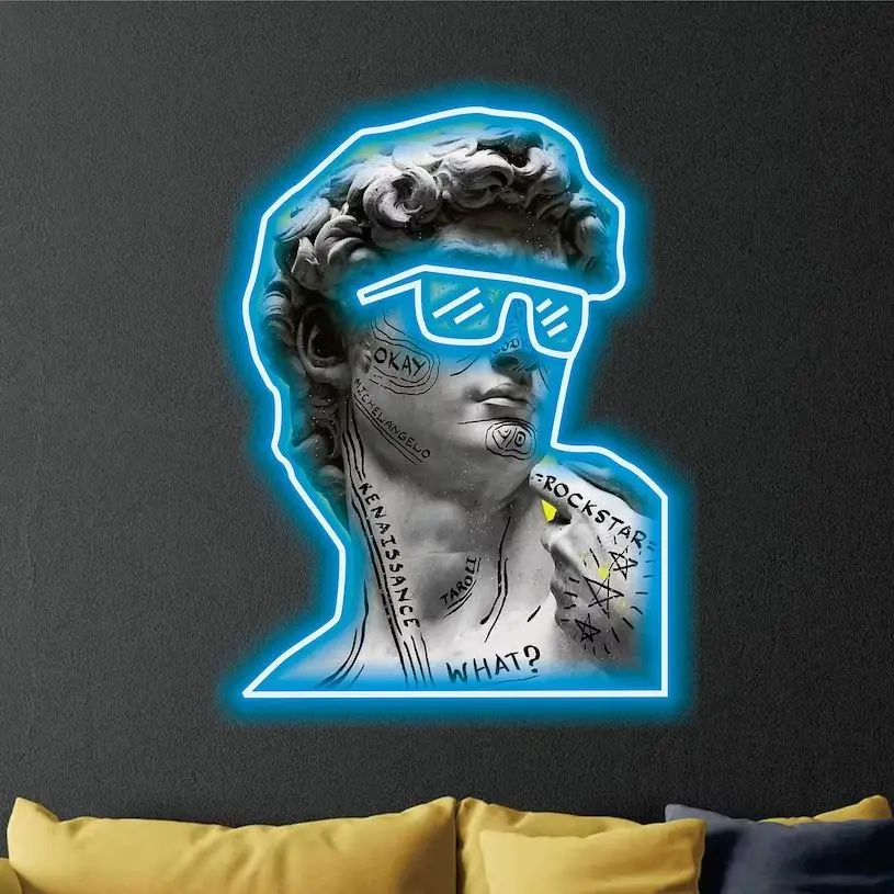 Art-Neon-Sign-Custom-Neon-Sign-Led-Neon-Sign-David-Led-Neon-Art-Led ...