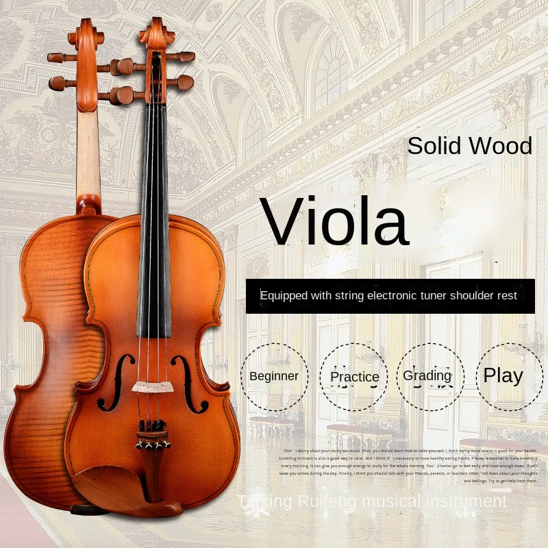 All-Solid-Wood-Adults-And-Children-Beginners-Practice-Grading-Viola-16 ...