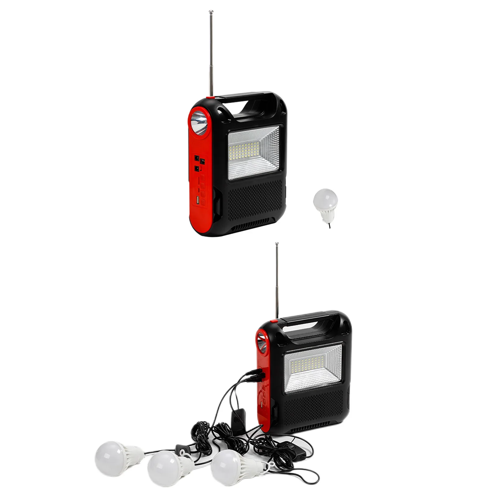 Multifunctional-Emergency-Radio-Camping-Radios-Portable-Power-Bank ...