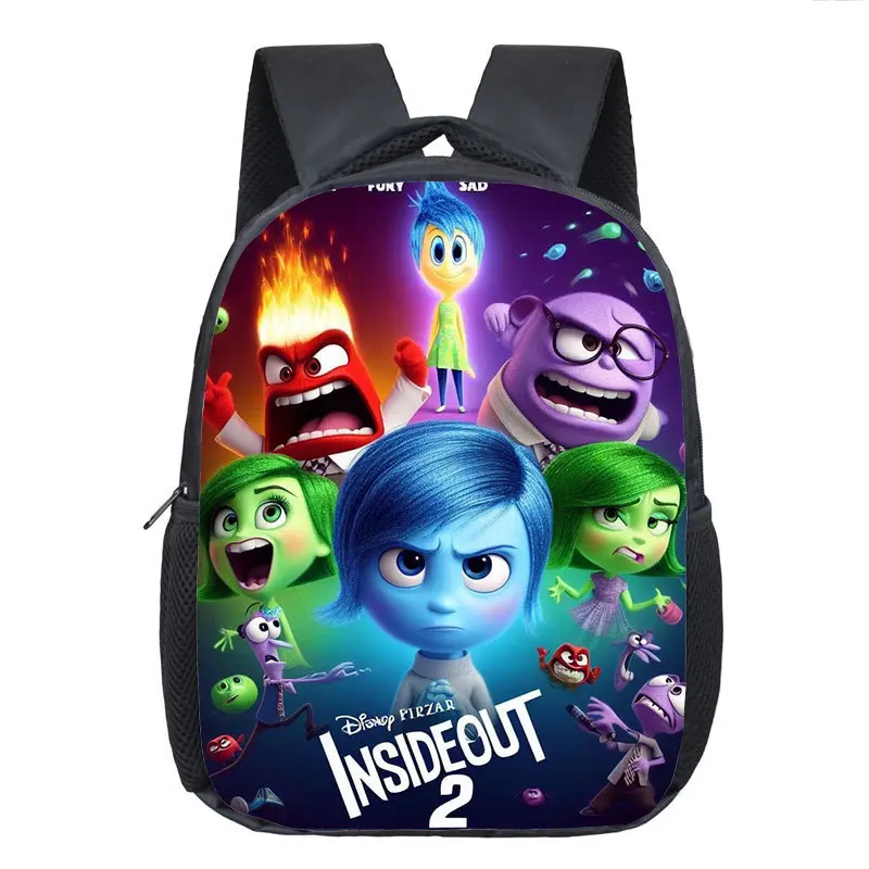 Nueva mochila de dibujos animados Inside Out 2, mochila para niños de ...