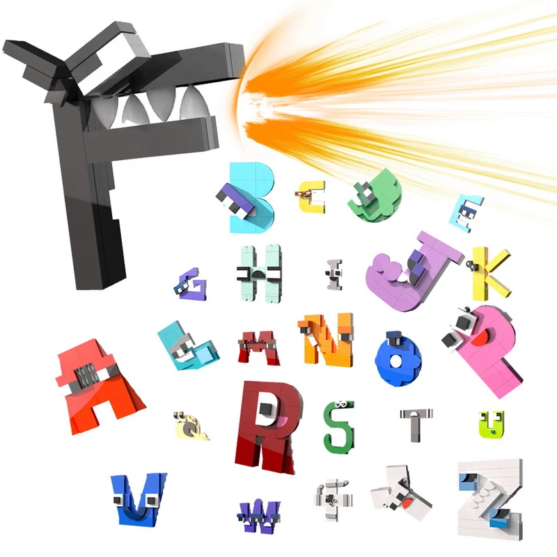 Alphabet Lore Building Blocks | Building Blocks Letters | Alphabet ...