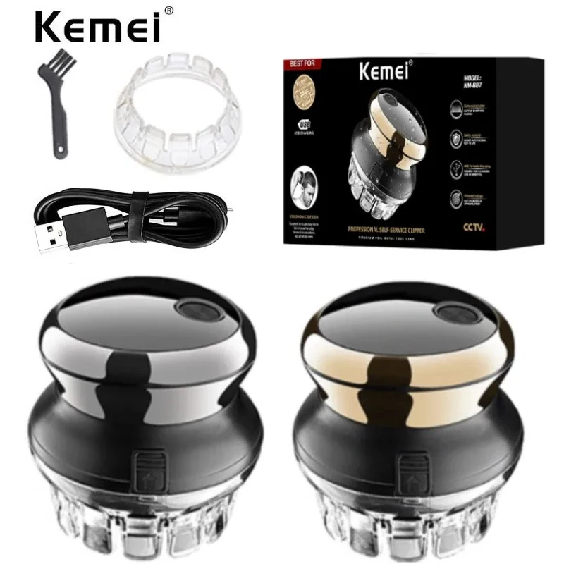 Kemei-887-UFO-electric-even-cut-rotary-hair-trimmer-for-men-washable ...