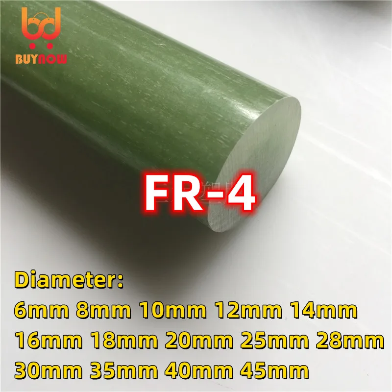 3240-Resin-Epoxy-Rod-G10-High-Temperature-Insulating-Rod-FR4-Light ...