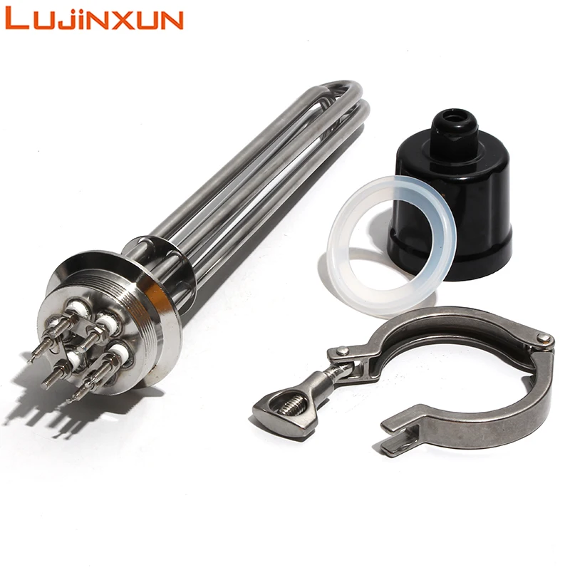 Lujinxun Heating Element Brewing 2"Tri Clamp 63mm Flange 3KW 4.5KW 6KW ...