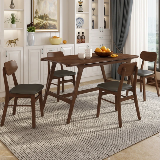 Leather Dining Room Set