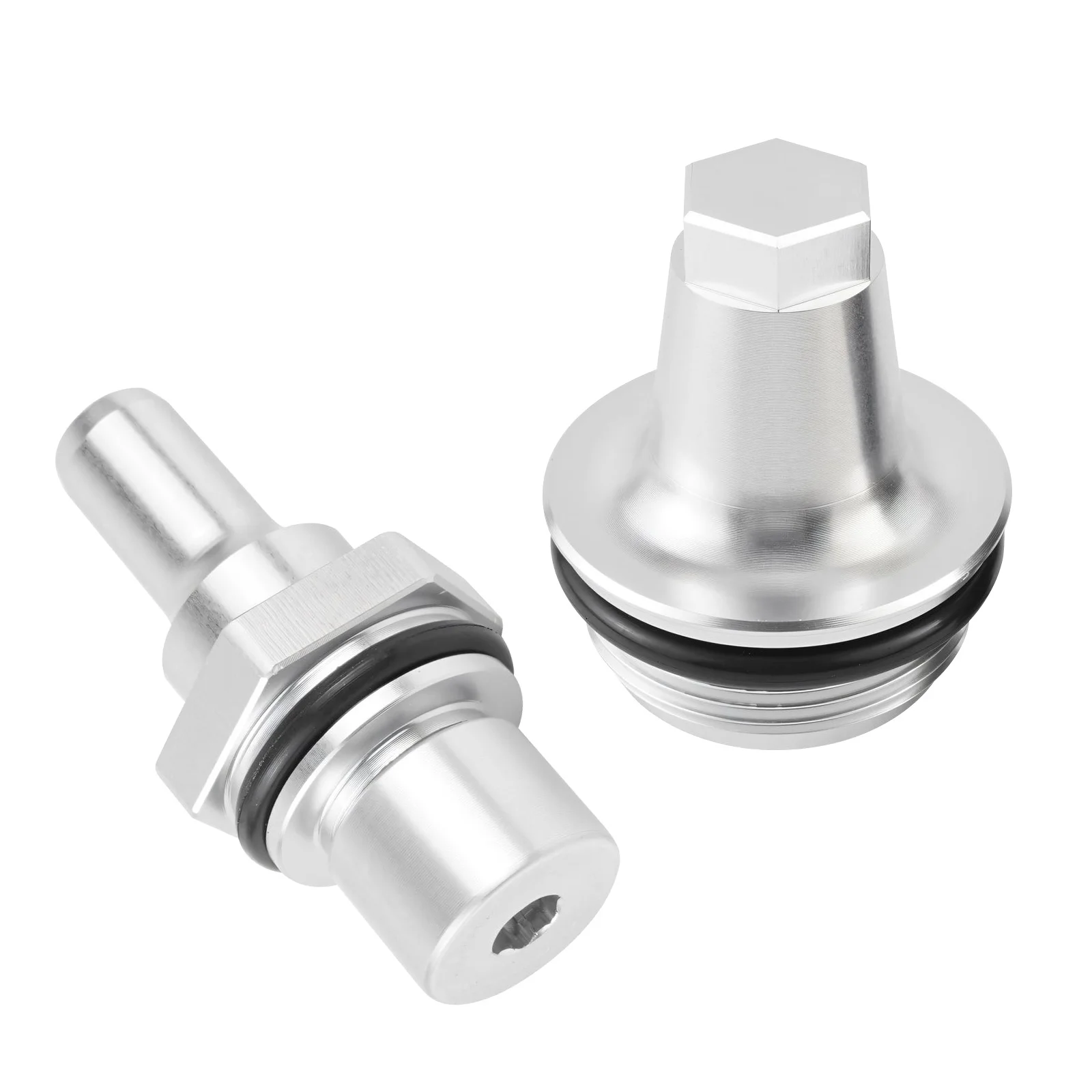 For-N54-Aluminum-PCV-Valve-Cover-Set-For-BMW-E90-E91-E60-E61-E82-E88 ...