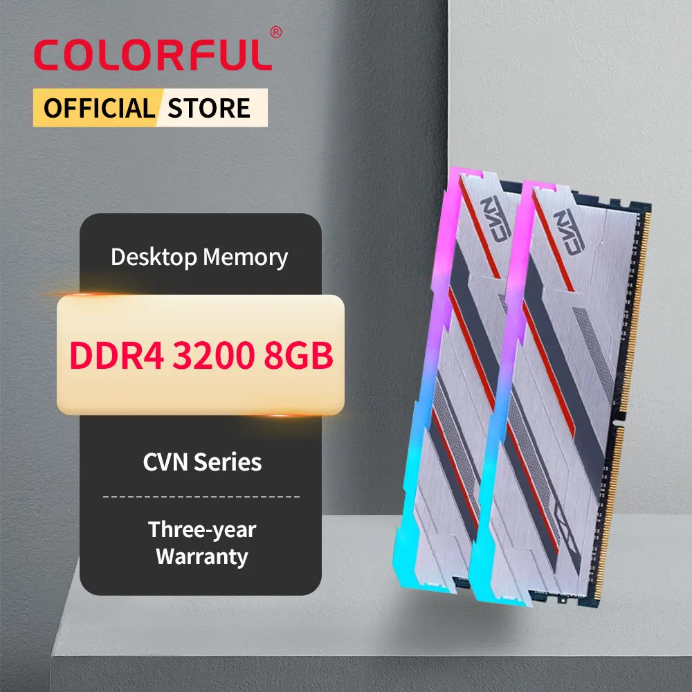 Ram Nova Colorida Da Memória 2666 V Do Desktop Da Memória De 3200mhz 1. ...