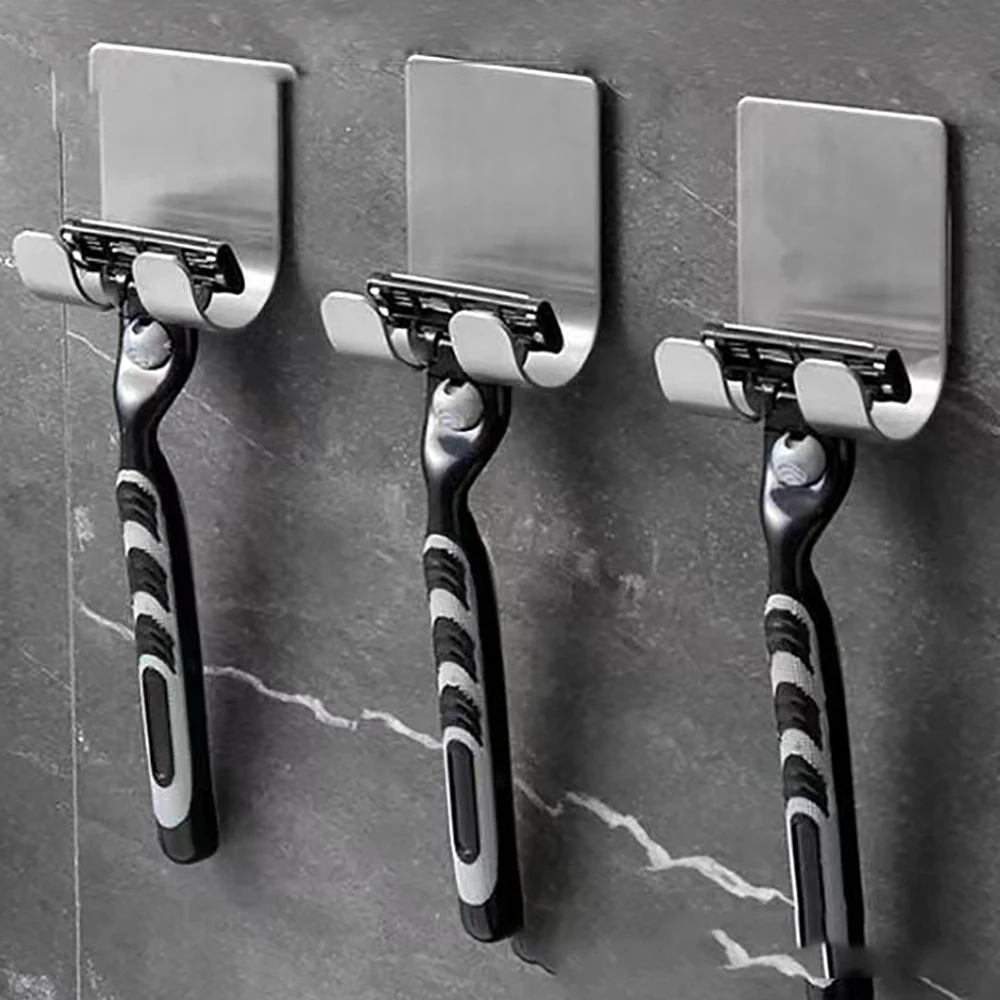 Wall-Razor-Holder-Storage-Hook-Stainless-Steel-Men-Shaver-Storage-Rack ...