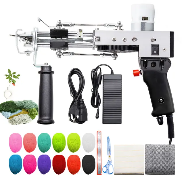 Electric Carpet Rug Guns, Carpet Weaving Knitting Machine 2 In 1 ...