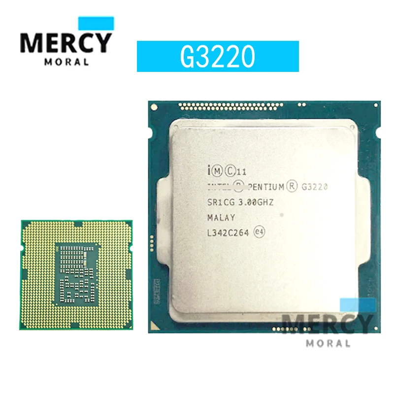 Para original intel pentium g3220 3.0 ghz processador cpu núcleo duplo 3m 53w lga 1150 garantia ...