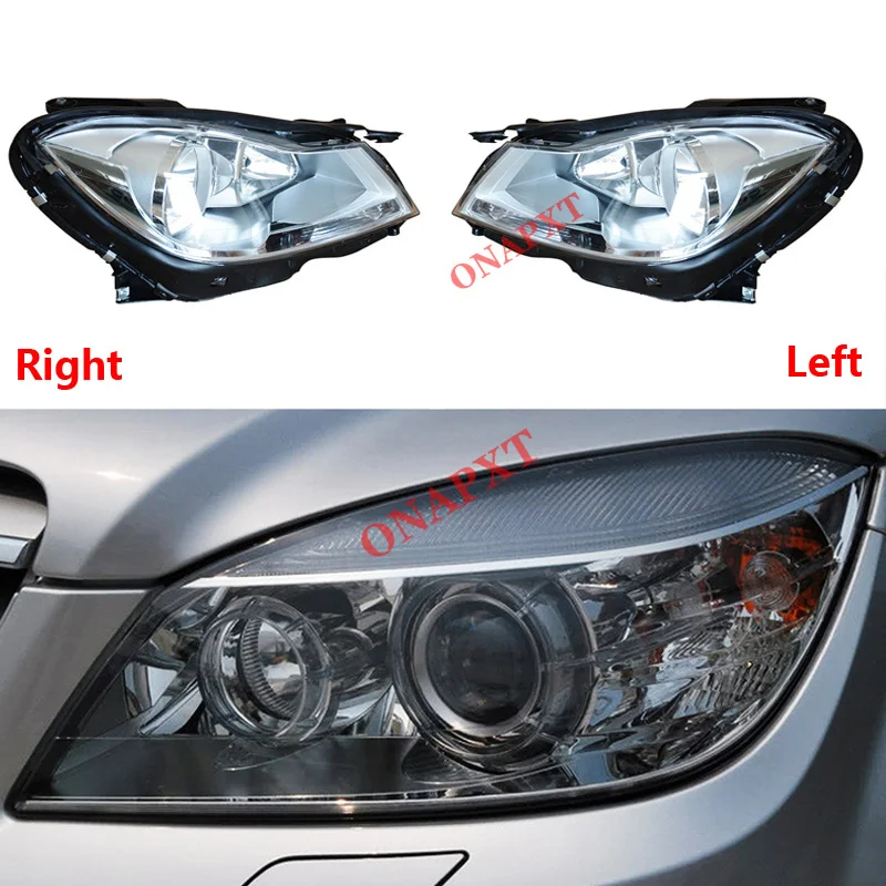 For Benz C-class W204 2008-2013 C180 C200 Head Lamp Turn Signal ...