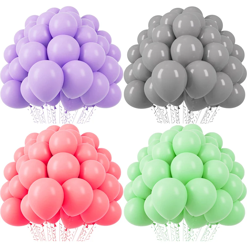 5-12inch-Macaron-Latex-Balloons-Birthday-Party-Baby-Shower-Wedding ...