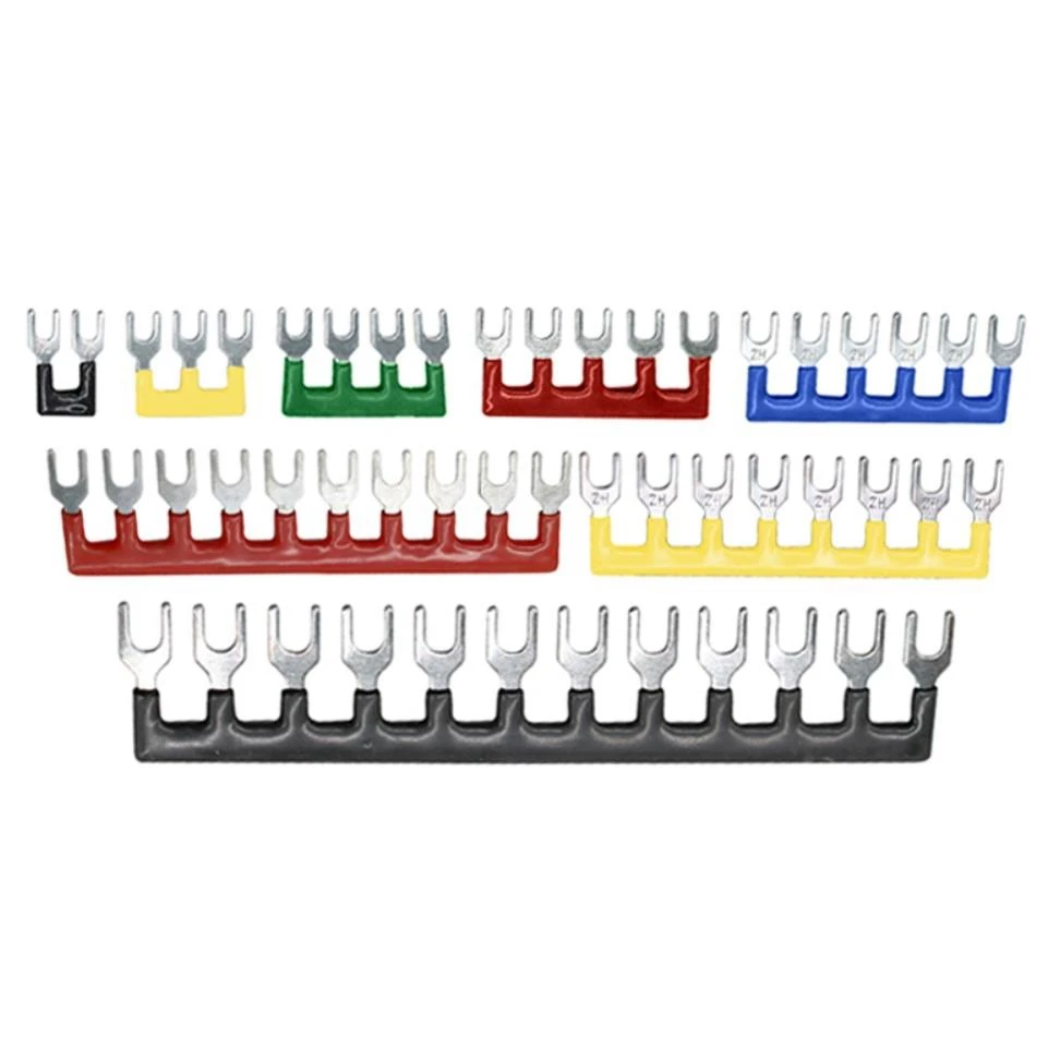 15A-TB-Connecting-Strip-Red-Yellow-Blue-Green-Black-Croppable-Insert-Y ...