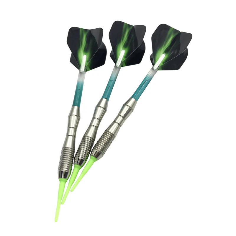 3pcs-set-Soft-tip-Darts-Approximately-17g-Blue-Green-Red-Four-part ...