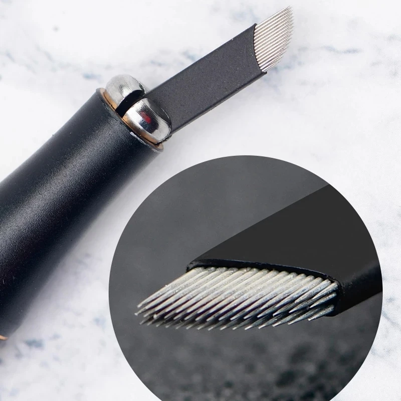 10PCS-Microblading-Lips-Needles-Tebori-Permanent-Makeup-Tattoo-Needles ...