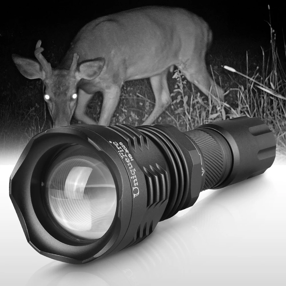 UniqueFire-802S-IR850nm-LED-Hunting-Flashlight-3Modes-Zoomable-Night ...
